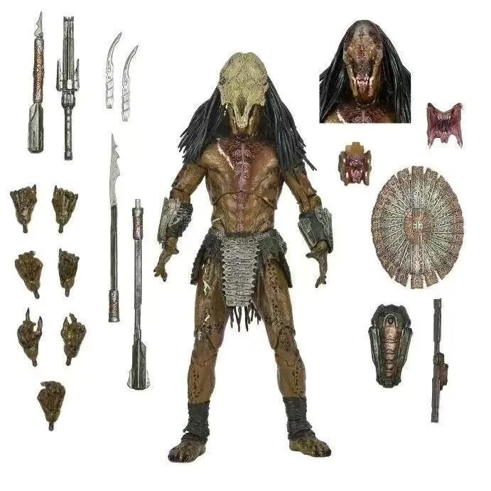 Фигурка NECA "The Predator" Железнорожденный Дикий Хищник Дикий 18cm