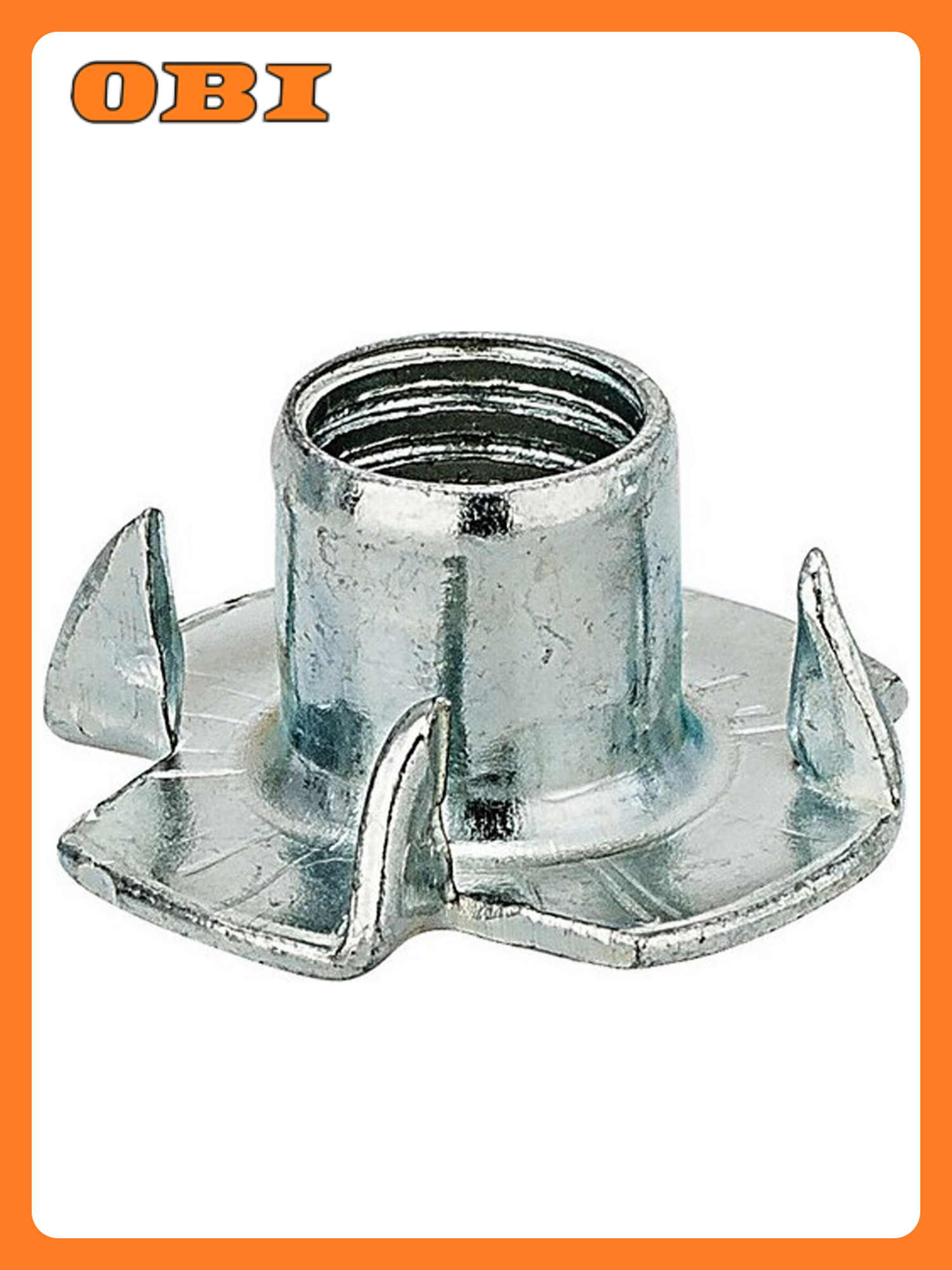 Гайка DIN 1624 Element забивная М6 10 шт