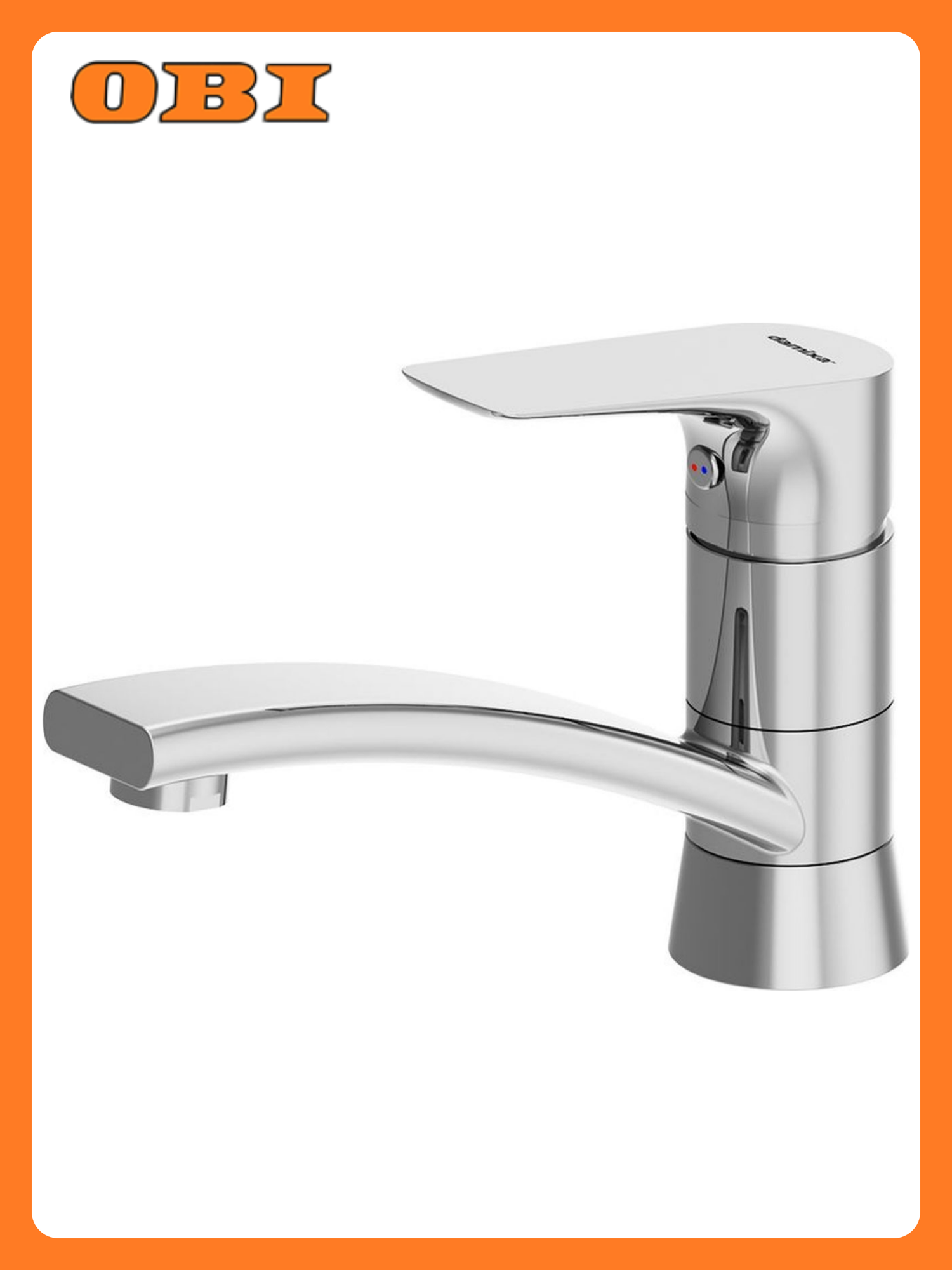 Смеситель для умывальника DAMIXA ORIGIN BIT поворотный излив