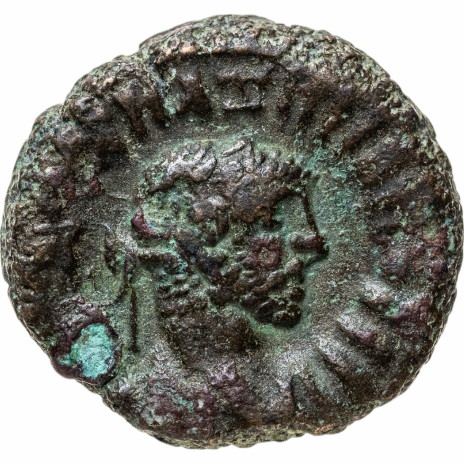 Римская империя, провинция Египет, Максимиан Геркулий, 286-305 годы, Тетрадрахма Гомония, Бронза, в сохранности F-VF