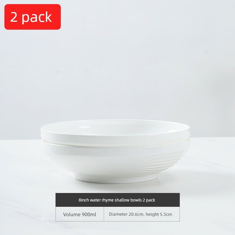 Чаша из костяного фарфора для домашнего использования, элитный дизайн, специальная чаша для смешивания холодных блюд,