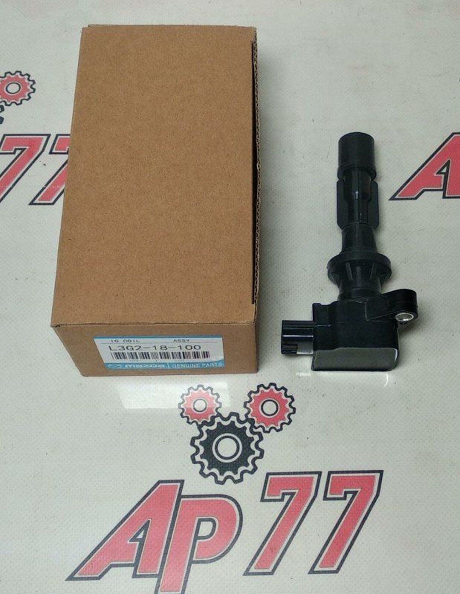 Катушка зажигания Denso L3G218100 для автомобилей Mazda L3VDT, 1 штука