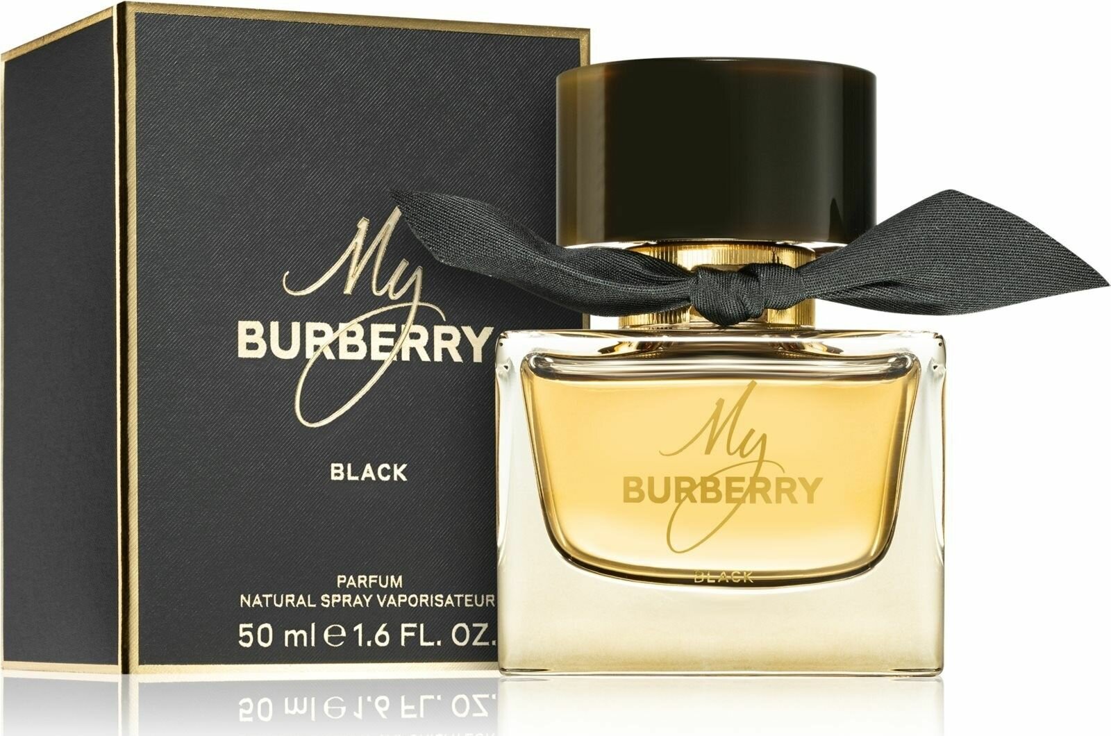 Духи BURBERRY "My Burberry Black", для женщин, восточные, цветочные, 50мл