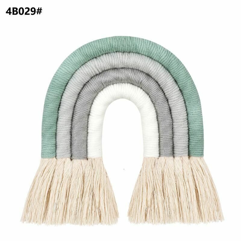 Радужное макраме для детской и дома, 4B029