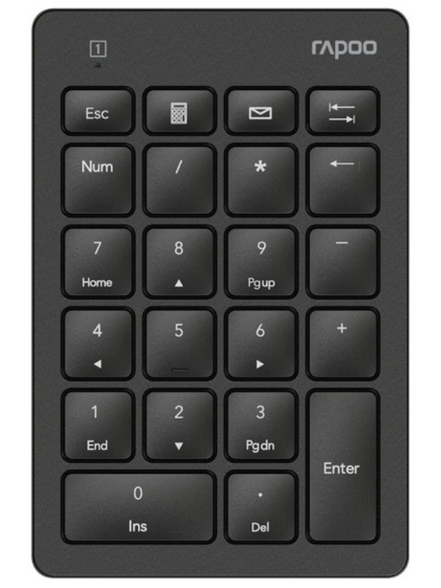 Блок клавиатуры RAPOO K50-BL Беспроводной Черный Радиоканал (RU)