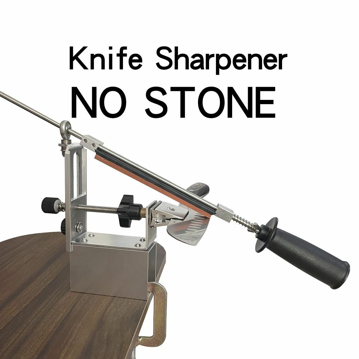 Точилка для ножей с вращением на 360 градусов, фиксированный угол, система заточки ножей из алюминиевого сплава, кухонные инструменты для заточки.