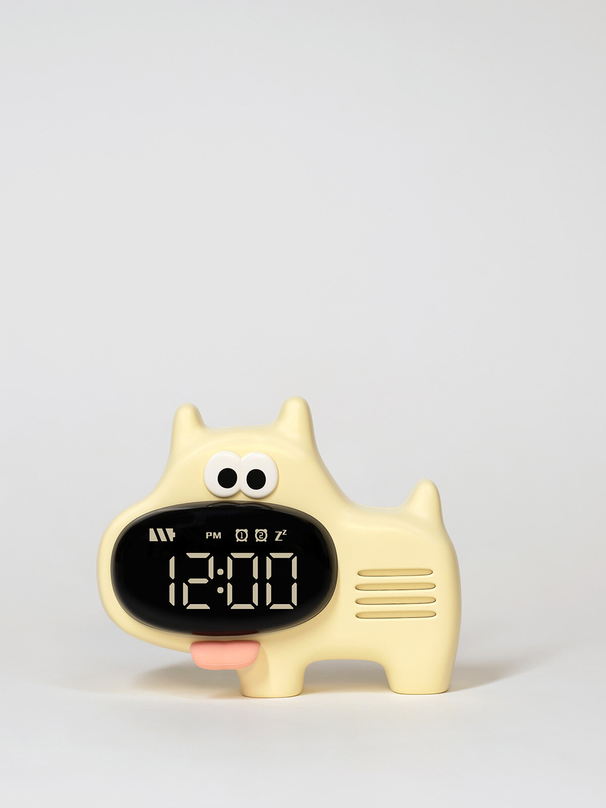 Часы с большим носом собаки сообщают о пяти группах будильников USB зарядный будильник для детей Умные электронные часы