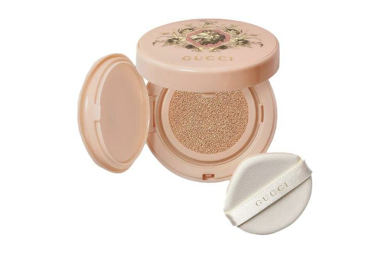Тональный крем женский GUCCI Golden Lion Air Cushion, шелковый, увлажняющий, #2.5