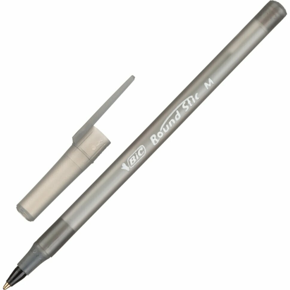 Ручка шариковая неавтомат. Bic Раунд Стик черная, 920568/9205683,0,32 мм, 440318