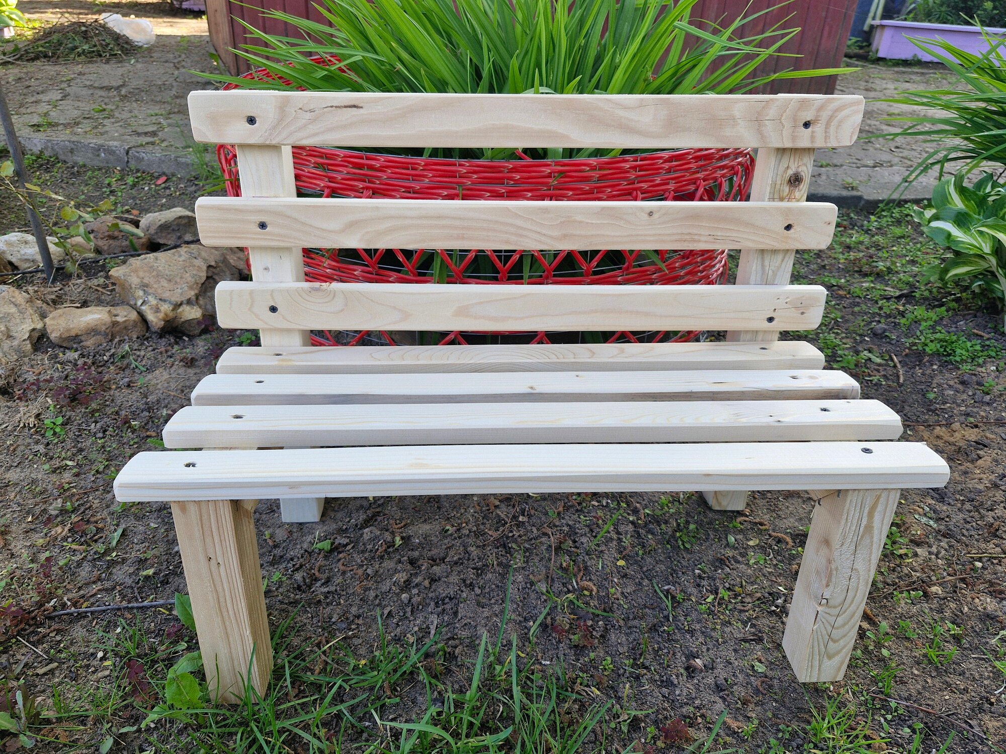 Лавочка Ширина 60см глубина 30см высота 55см