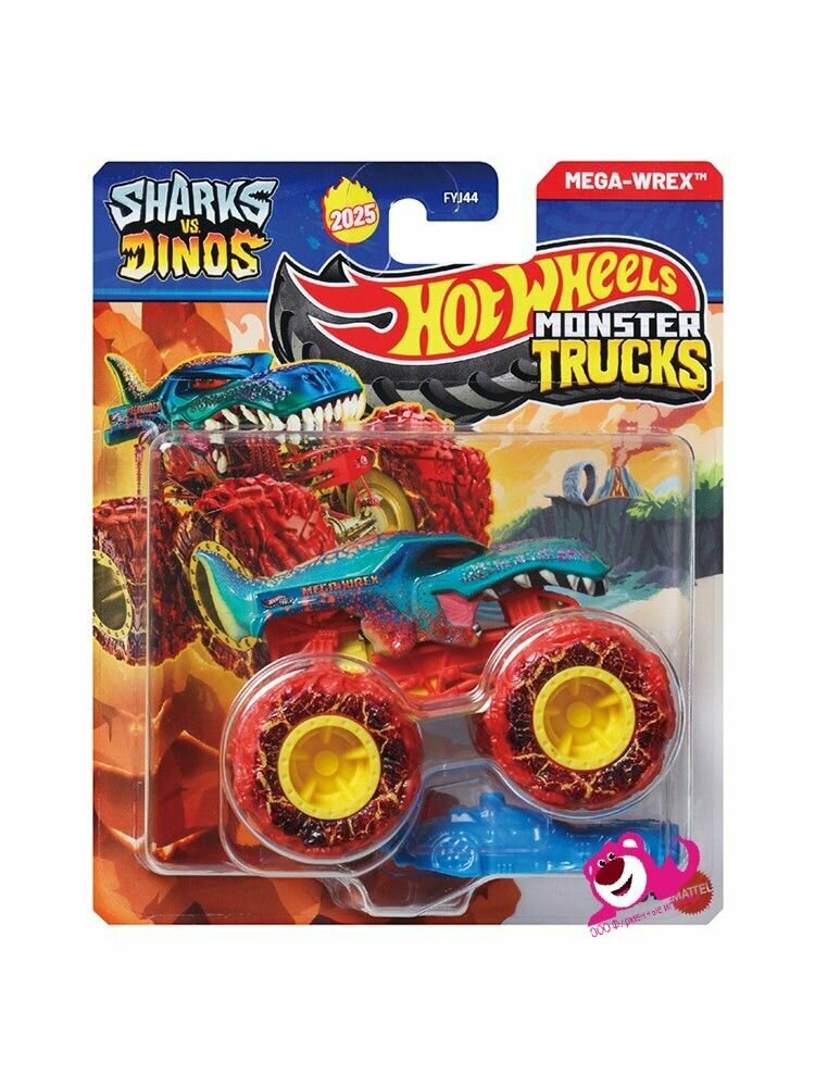 Машинка Mattel Hot Wheels Monster Trucks (Монстр трак)2025 FYJ44 Mega-Wrex New