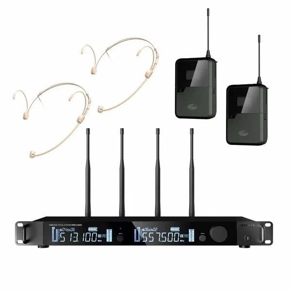 Радиосистема на два микрофона Октава OWS-U2200D01-B