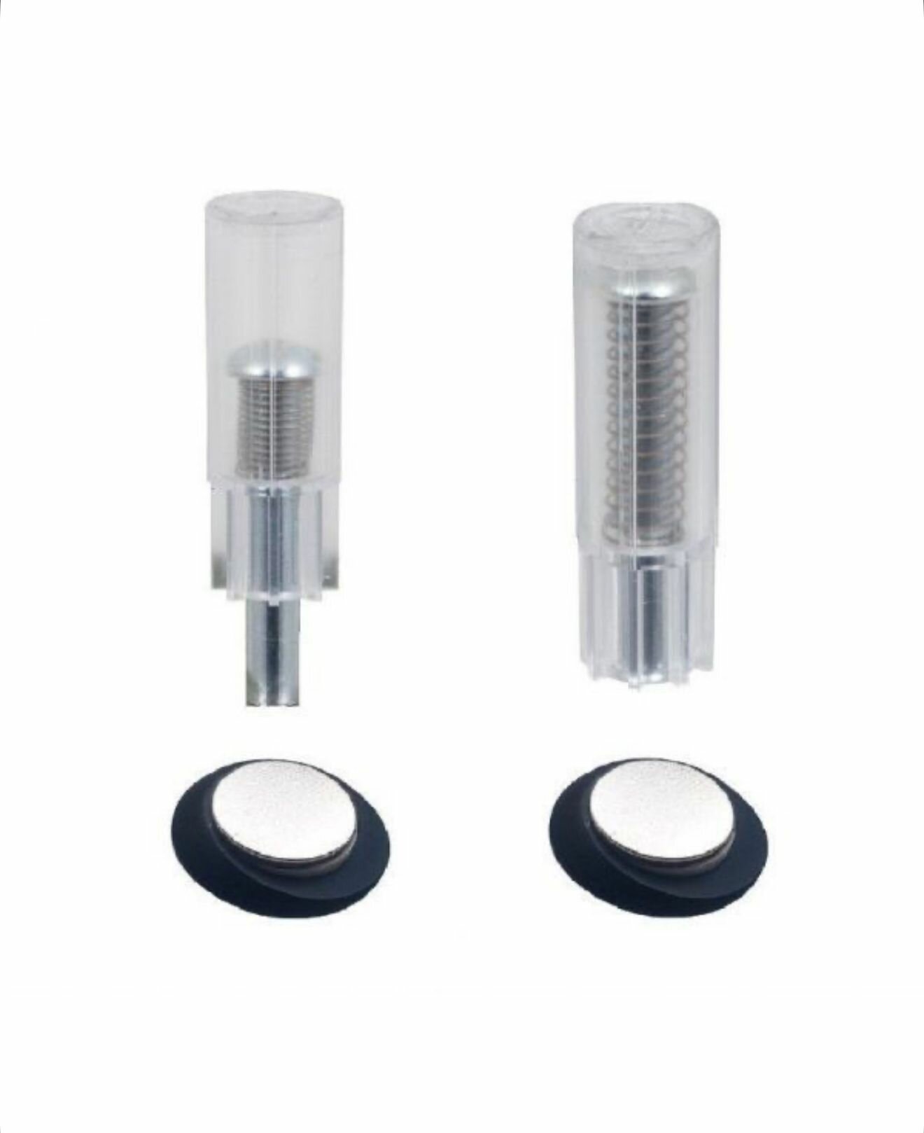 Стоппер (Огранечитель/упор) магнитный автоматический скрытый для двери Modello 2 черный матовый