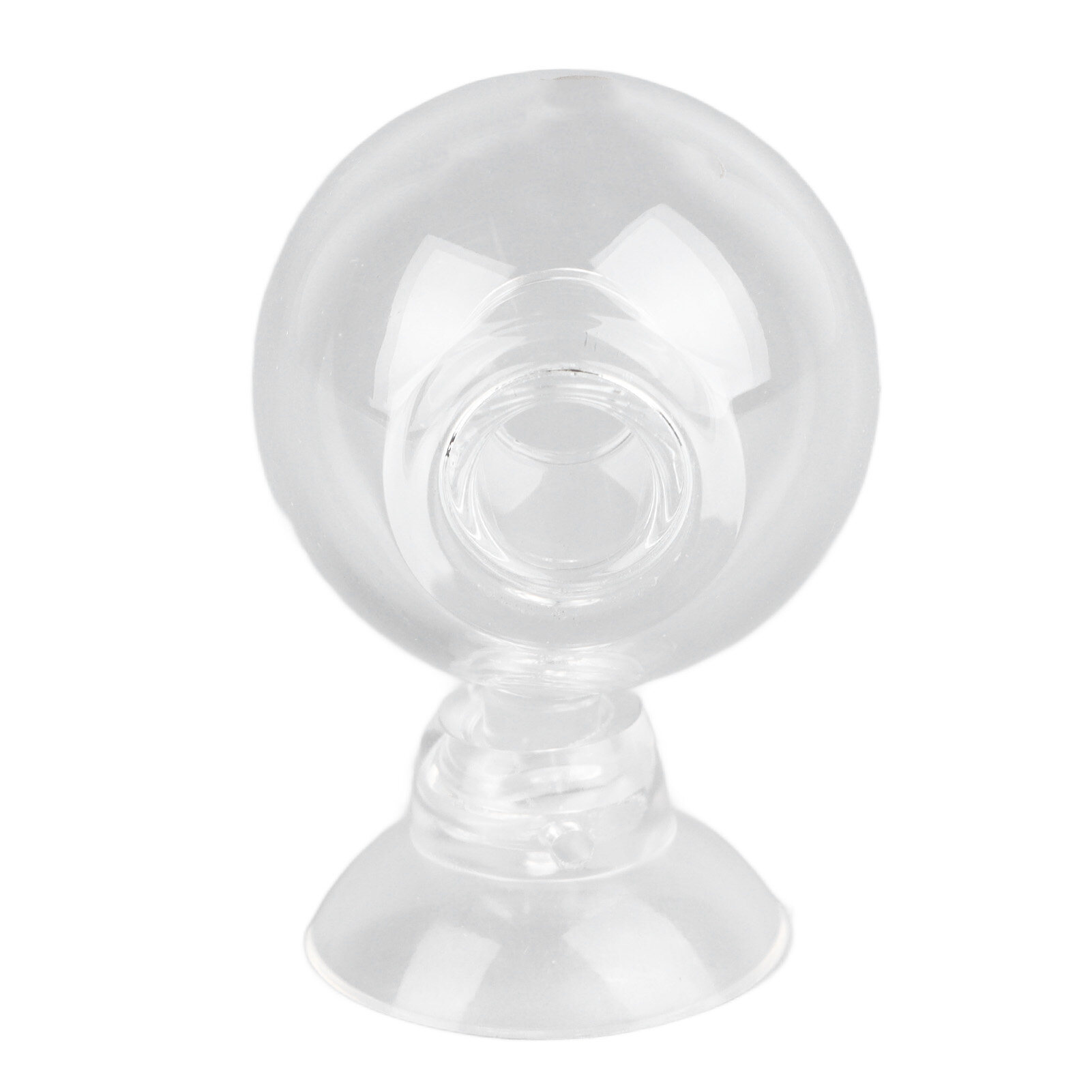 Монитор CO2 для аквариума, прозрачный, с контролем уровня углекислого газа в реальном времени, стеклянный индикатор CO2 для аквариума с растениями, шарообразный CO2-тестер.