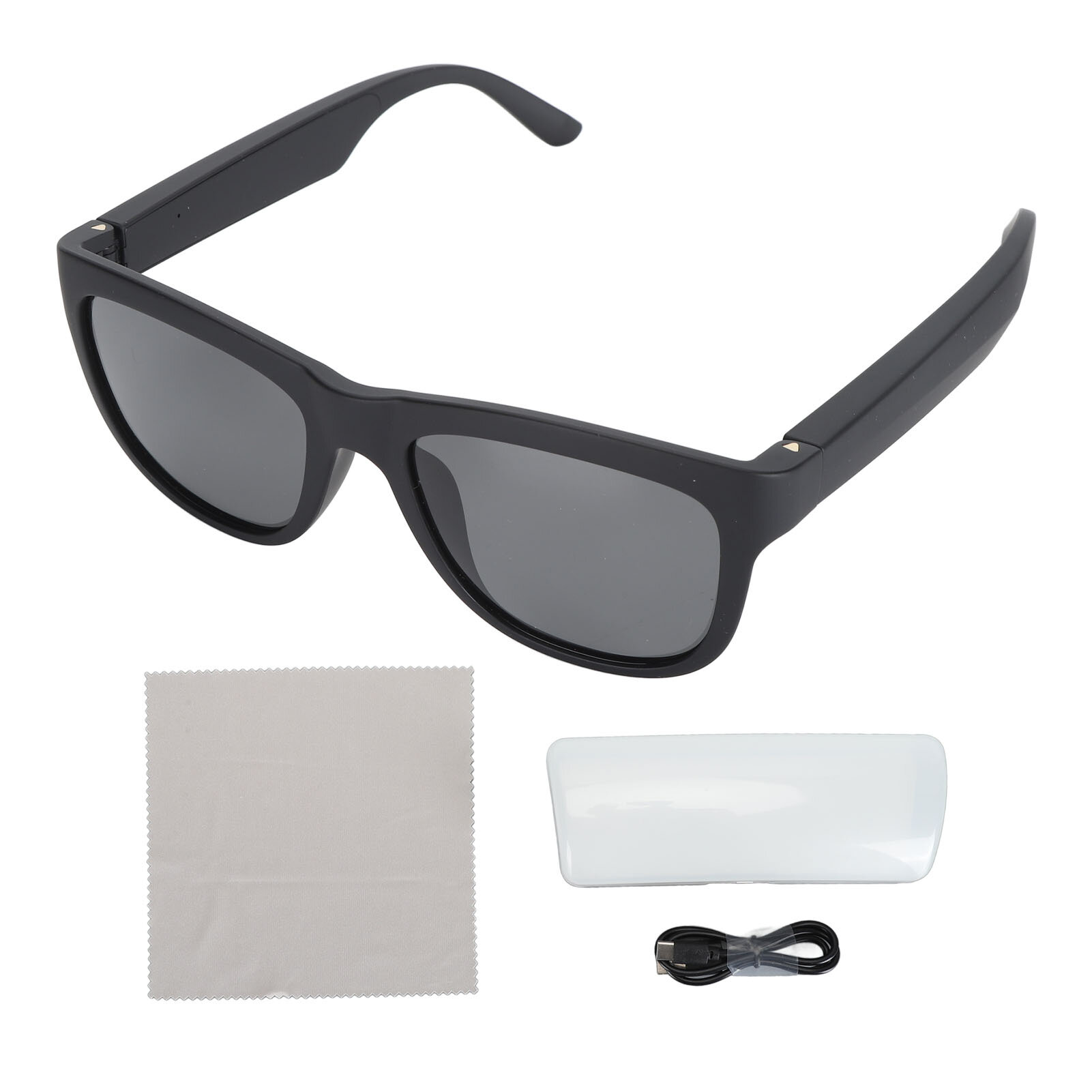 Умные очки Bluetooth V5.0 с беспроводным сенсорным управлением, солнцезащитные очки UV400, спортивные музыкальные очки для рыбалки, велоспорта и активного отдыха