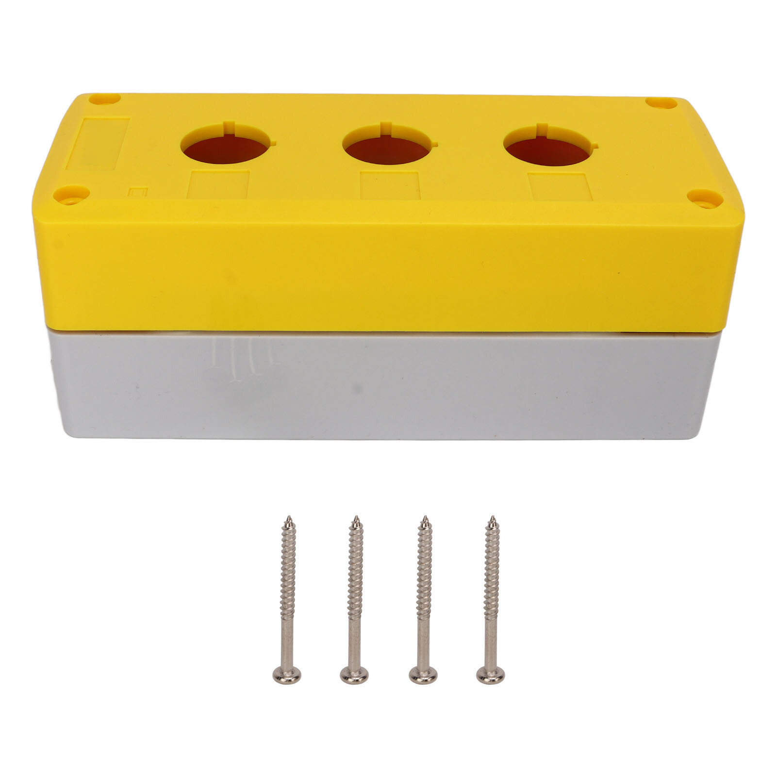 Кнопочная коробка с 3 отверстиями 22 мм, водонепроницаемая, IP65, для управления силовым оборудованием