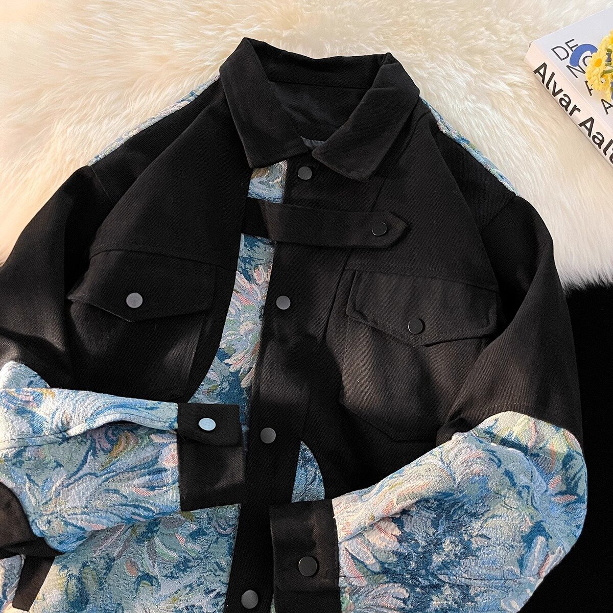 Куртка с вышивкой, мужская весенне-осенняя рабочая куртка, бейсбольная куртка, мужская одежда в китайском стиле