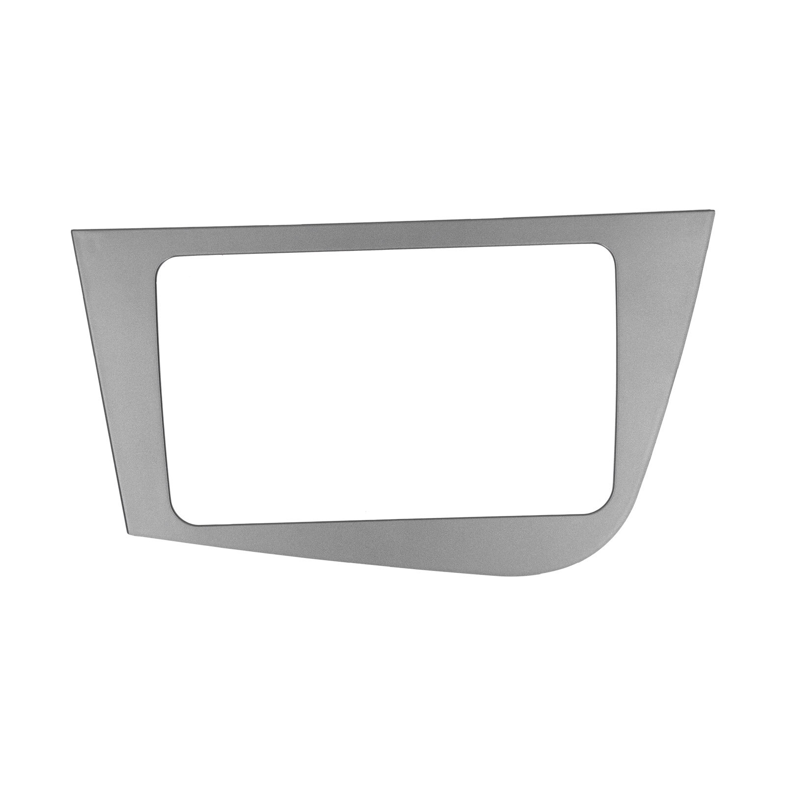 Dash Radio Stereo Fascia Frame 2‑DIN DVD Player GPS Panel Trim Fit for Seat Leon 2005‑2011 LHD