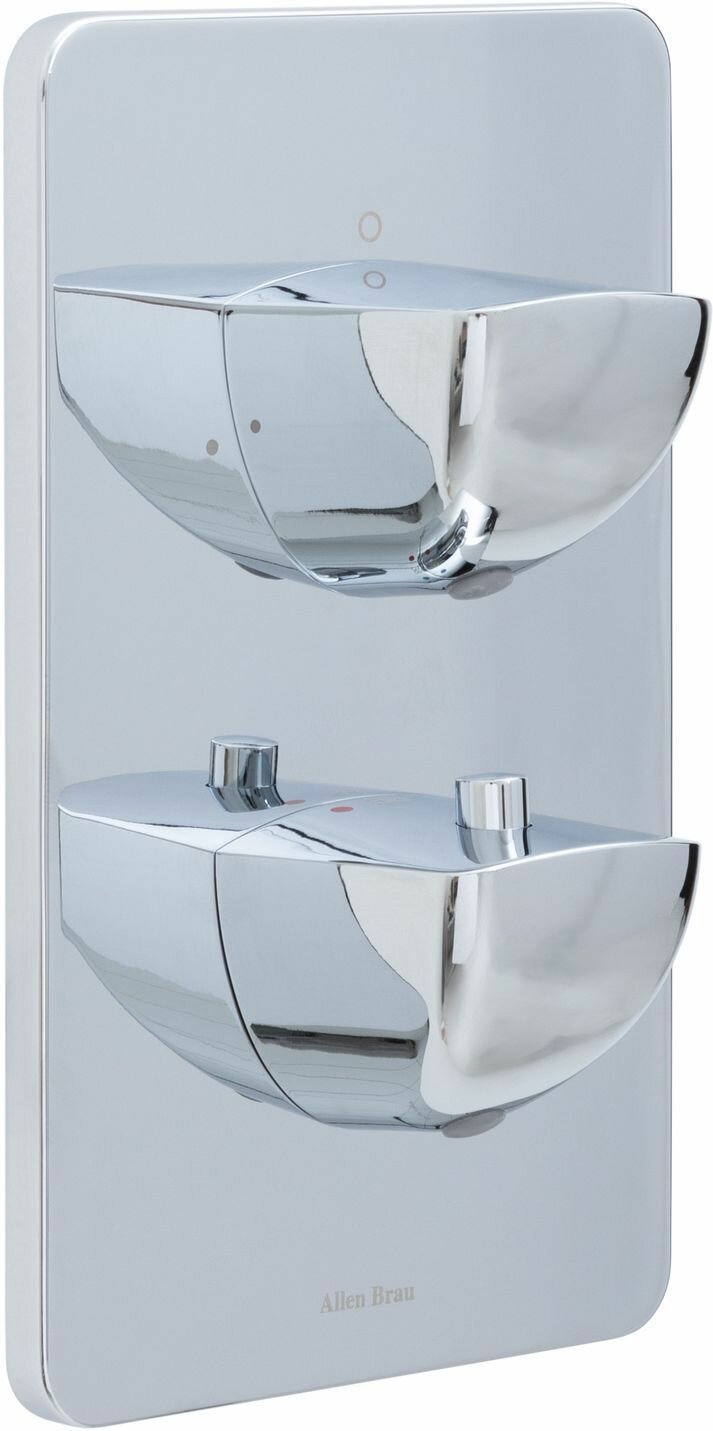 Смеситель для ванны Allen Brau Infinity 5.21216-00 (с внутренней частью, 2 выхода) хром