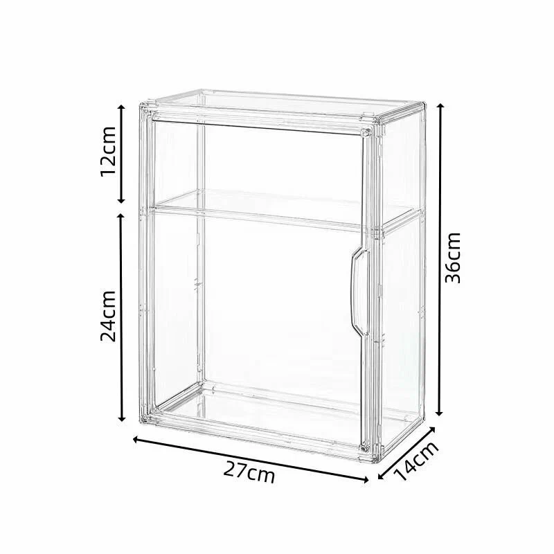 Органайзер для кошелька или ярда, совместимый со шкафом, прозрачная акриловая витрина