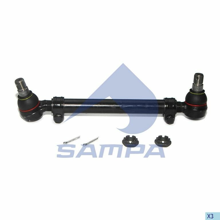 Тяга рулевая продольная для Скания арт 09775801 SAMPA