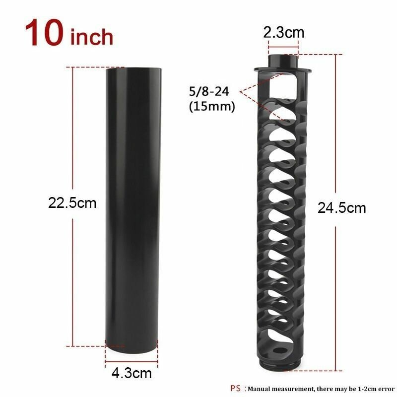 Для NAPA 4003 WIX 24003 Ловушка для растворителей 5 / 8-24 Алюминиевая топливная ловушк 250MM