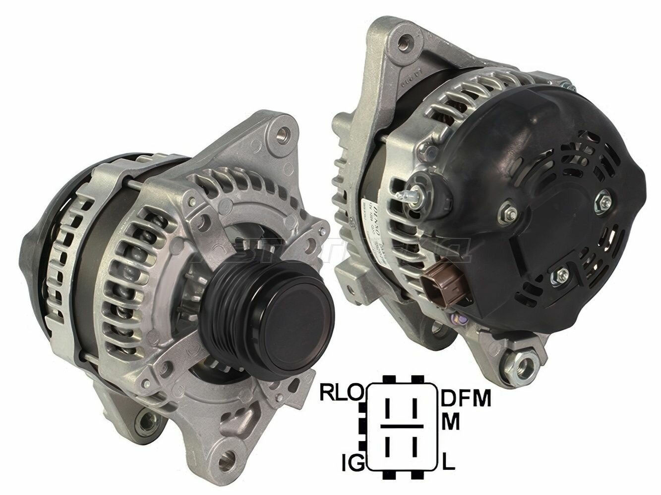 Генератор 12V 100A для Тойота Аурис Королла, Авенсис, Королла, Рав 4 арт ST270600T051N SAT