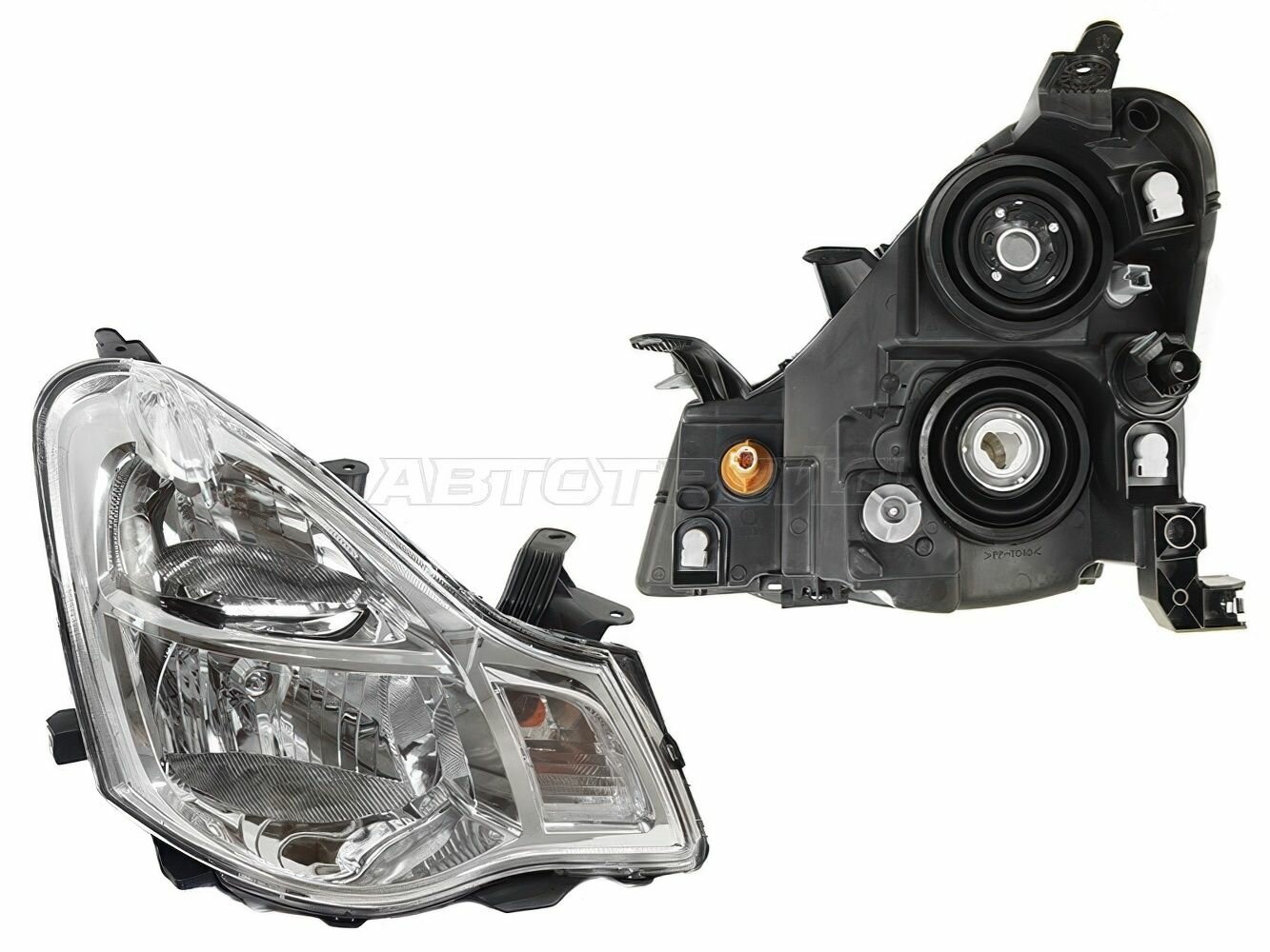 Фара правая, под электрокорректор для Ниссан Альмера, Блюберд арт ST1151119R SAT