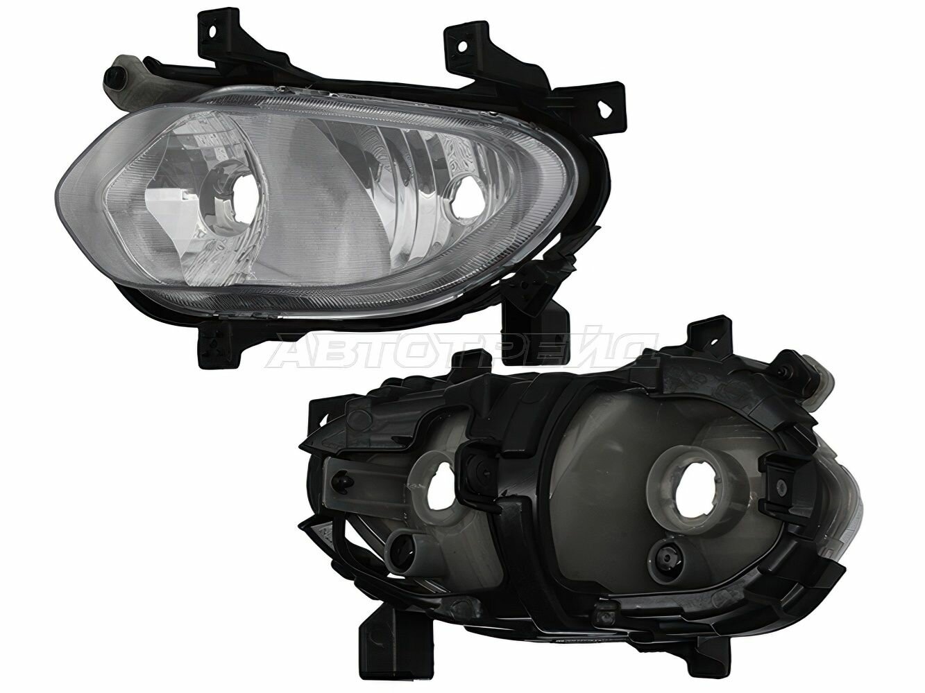 Фара противотуманная правая, под две лампы для КИА Сид арт ST2232029RUE SAT