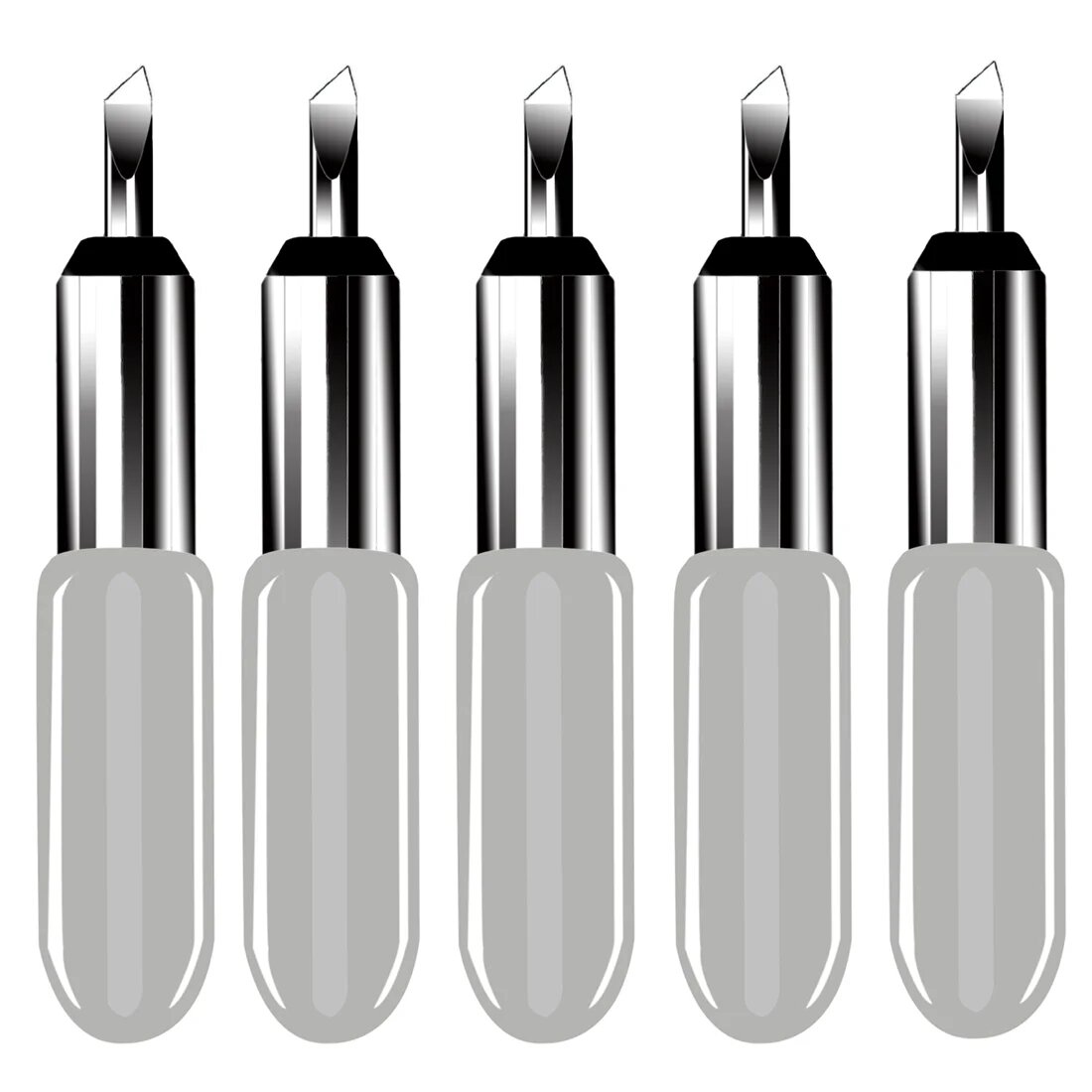 5 шт. лезвия для плоттера, нож для винилового резака для Cricut Joy, сменные режущие лезвия, высококачественный инструмент для фрезерования и резьбы