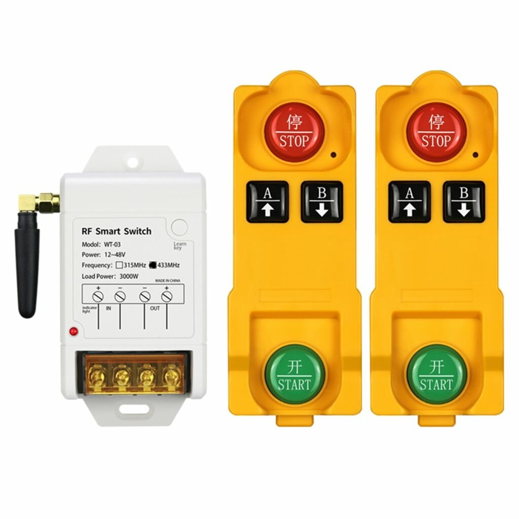 315/433 МГц 4-КАНАЛЬНЫЙ Беспроводной Переключатель дистанционного управления радиоприемник-передатчик 220 В SQNKJ