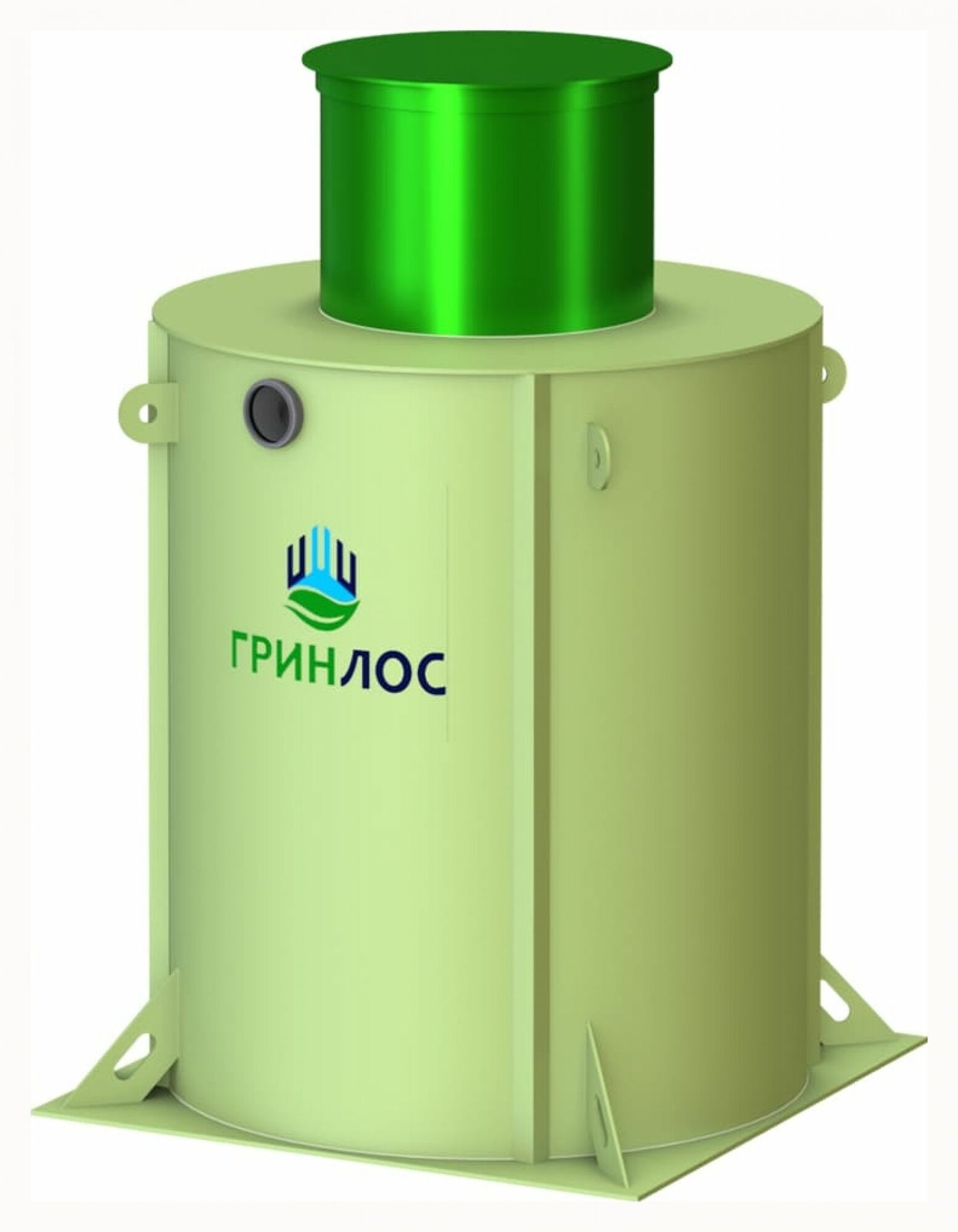 Септик для дачи гринлос Эко 5 (1 м3/сут, самотечный, на 5 человек)