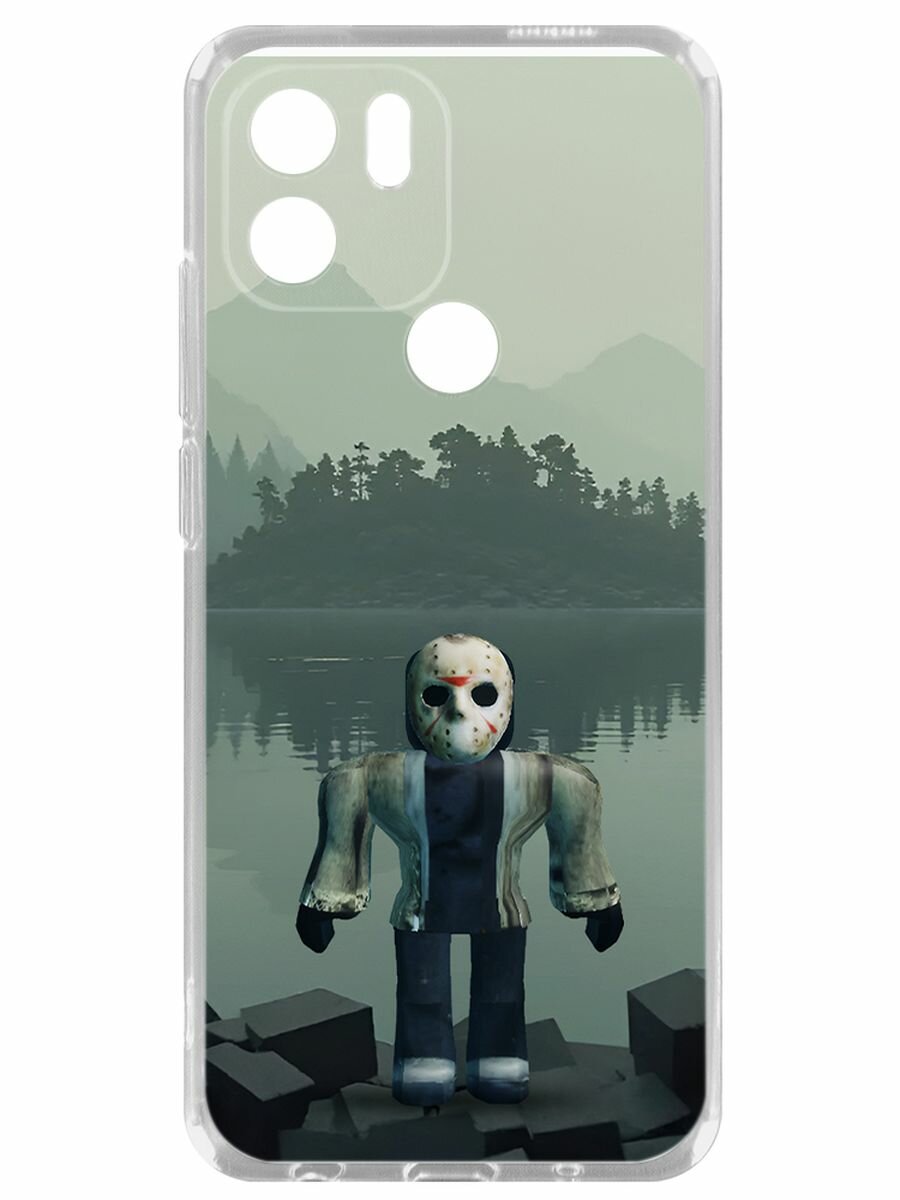 Чехол-накладка Krutoff Clear Case Roblox-Форсакен Джейсон (Forsaken Jason) для Xiaomi Poco C51