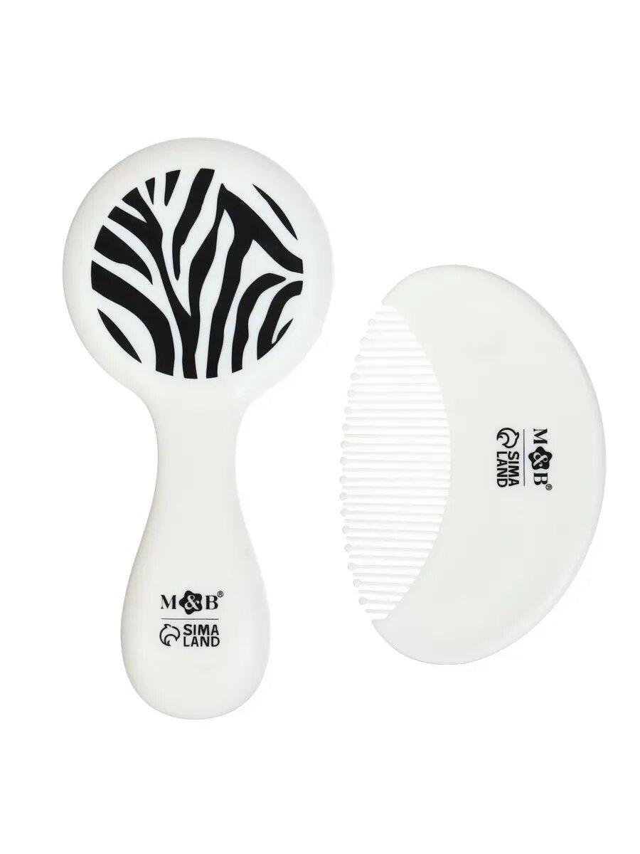 Расческа для волос для новорожденных набор от корочек