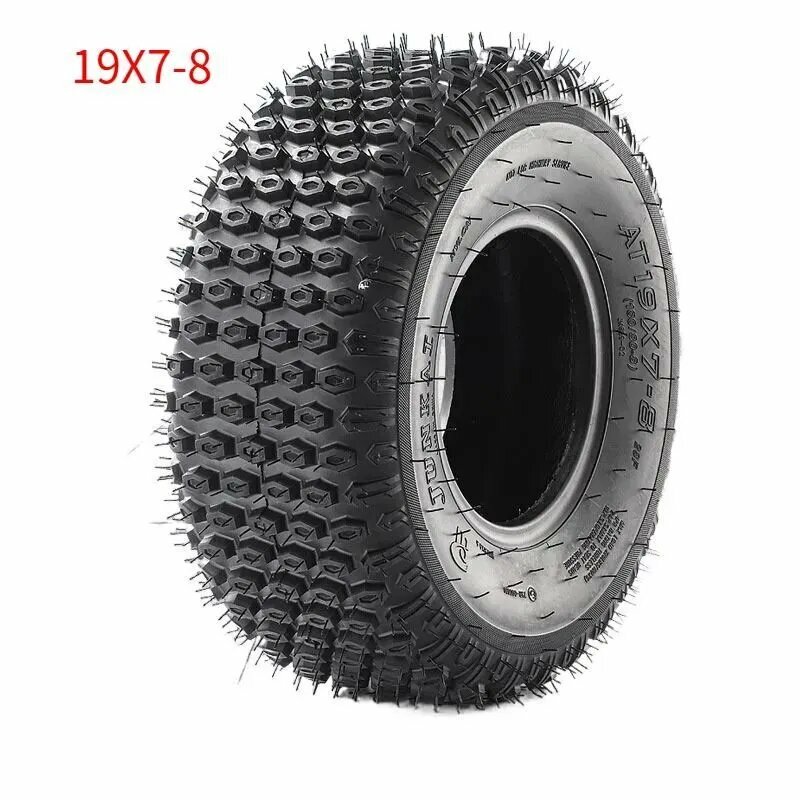 Вакуумные шины 19X7-8, подходящие для квадроциклов, гольф-каров, тележек для газонов и других моделей Мотошины 180/R8 F Front/Rear
