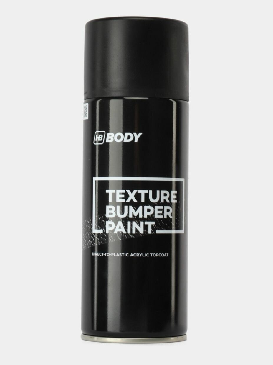 Краска для бампера текстурная черная. Body Texture Bumper Paint ( для пластика )