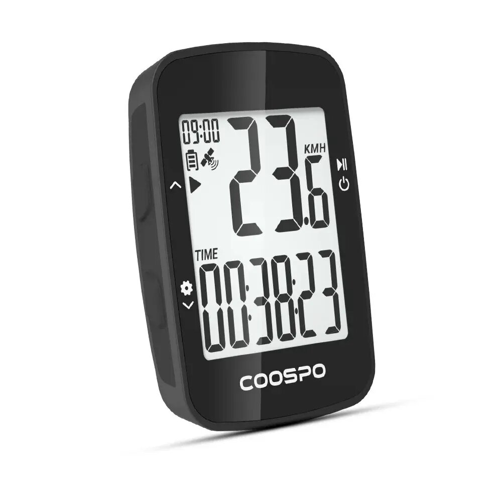 Велокомпьютер COOSPO BC107 GPS, черный, BC26-B