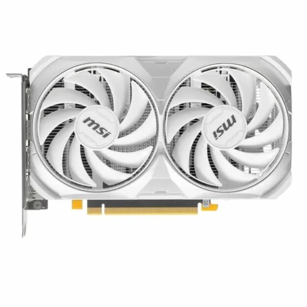 Видеокарта MSI GeForce RTX 4060 VENTUS 2X WHITE OC (GEFORCE RTX 4060 VENTUS 2X WHITE 8G OC) - PCI Express 4.0, 8 ГБ, GDDR6, 128 бит, HDMI, DisplayPort, GPU 1830 МГц