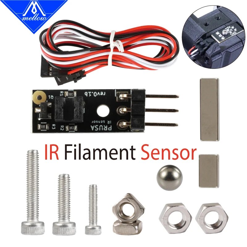 Набор датчика нити Mellow 12IRFS для 3D-принтера Prusa I3 Mk2.5/mk3
