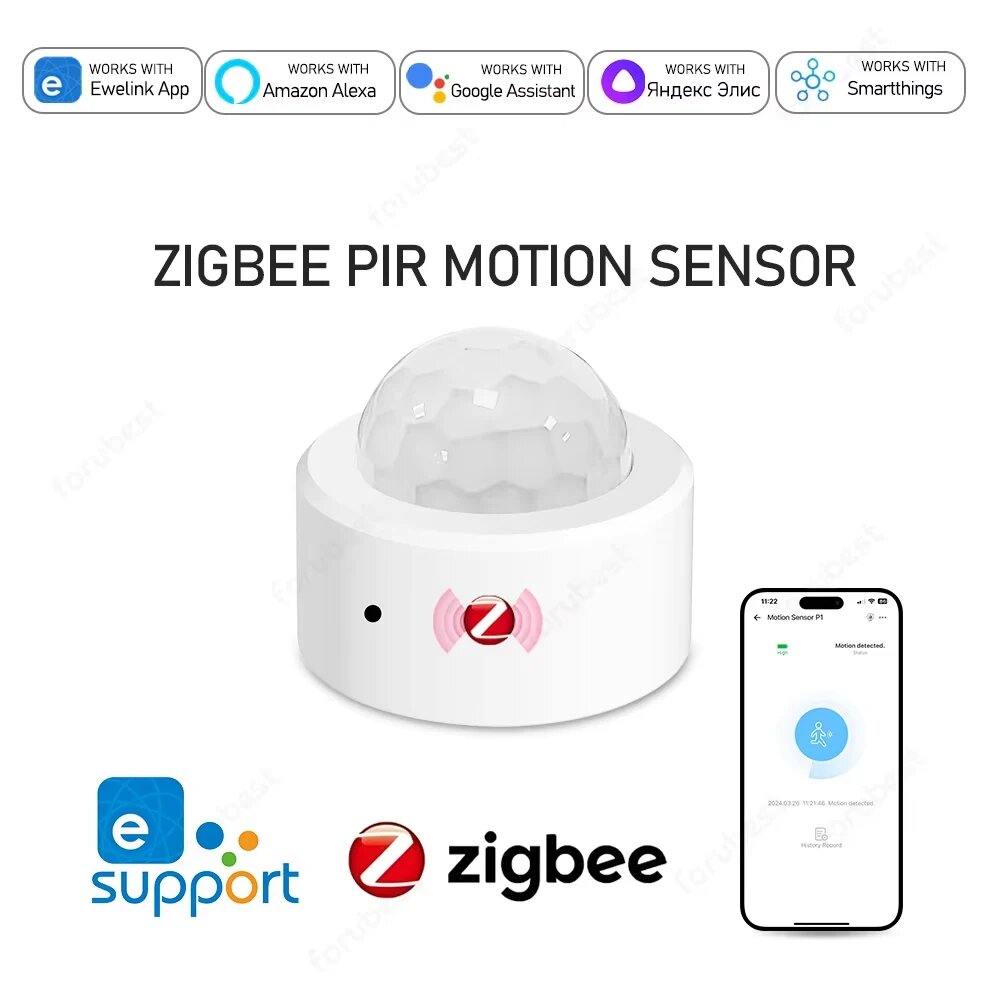 ZigBee Smart PIR датчик движения ZG-204ZL/ZG-204Z