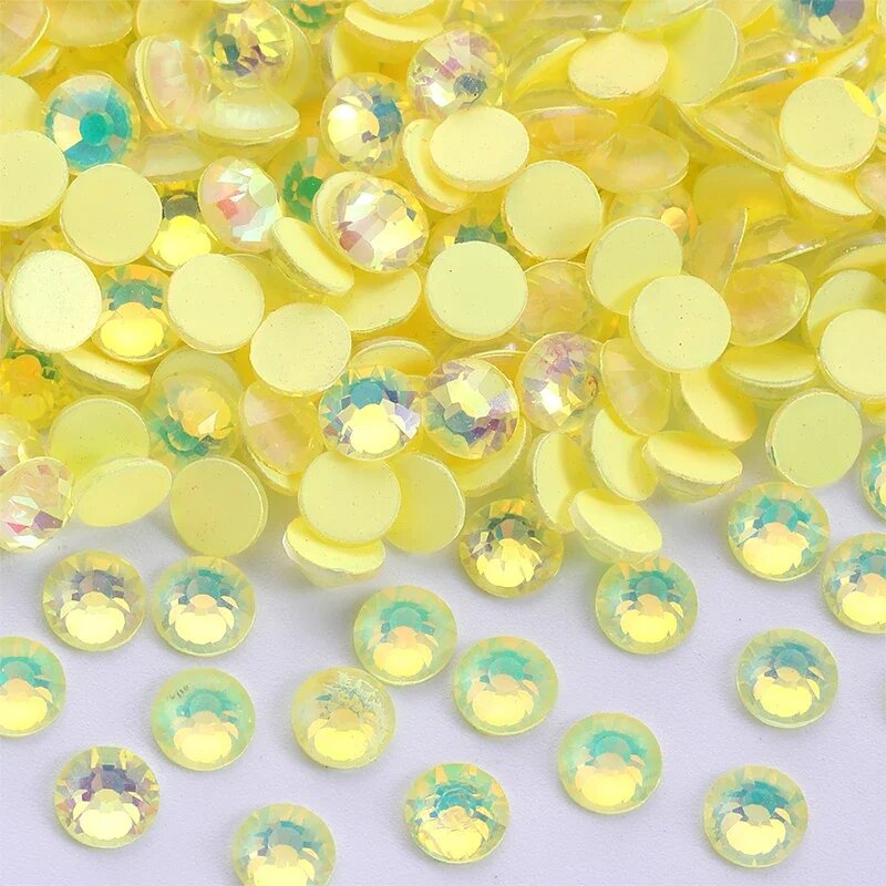 Стразы светло-желтые QIAO стекло SS20 - 1440pcs, F-Jonquil