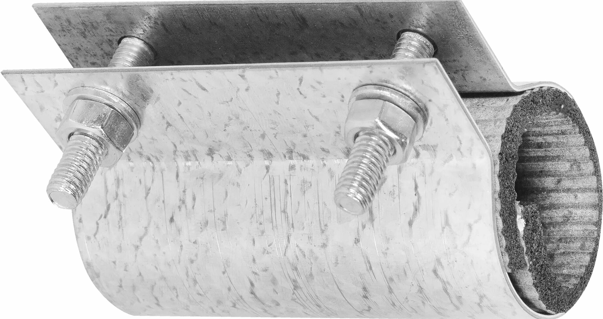 Хомут для труб ремонтный 1 сталь