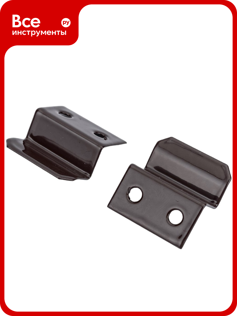 Крепление для москитной сетки Tech-Krep/Zitar метал, корич. 4 шт. 152062