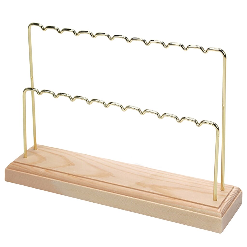 Эффективная металлическая подставка для демонстрации украшений, изысканная стойка для элегантной презентации аксессуаров