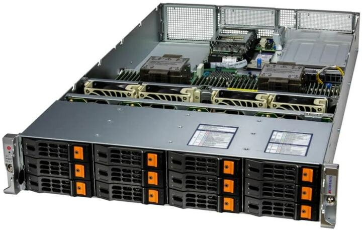 Никс sS9800/pro2U Z0920755 Xeon Gold 6542Y/512 ГБ/2 x 960 Гб SSD/2 x 8 Тб HDD/Aspeed AST2600