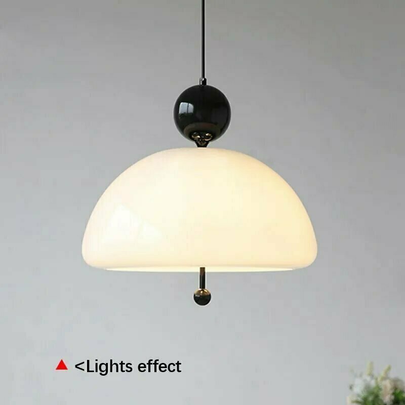 Ретро светильник 40×38 см, железо и стекло, белый плафон, E27 цоколь, LED-совместимый, для спальни, кухни, кафе