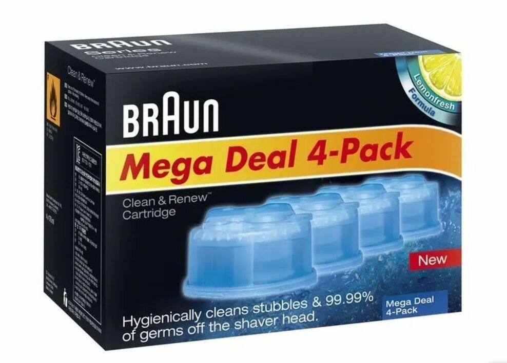 Картридж для бритв Braun с чистящей жидкостью CCR2