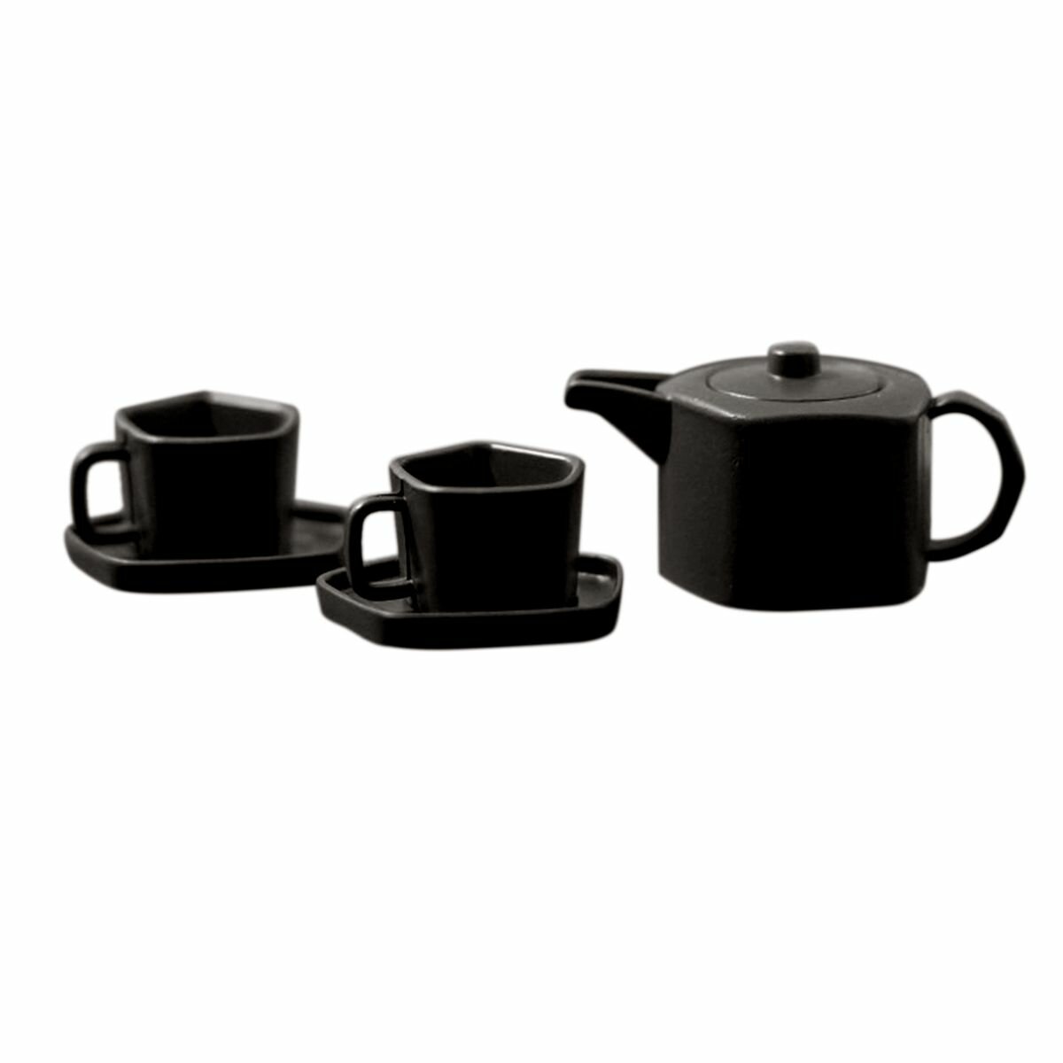 Миниатюрный домик для кукол MyPads, масштаб 112/16, черный