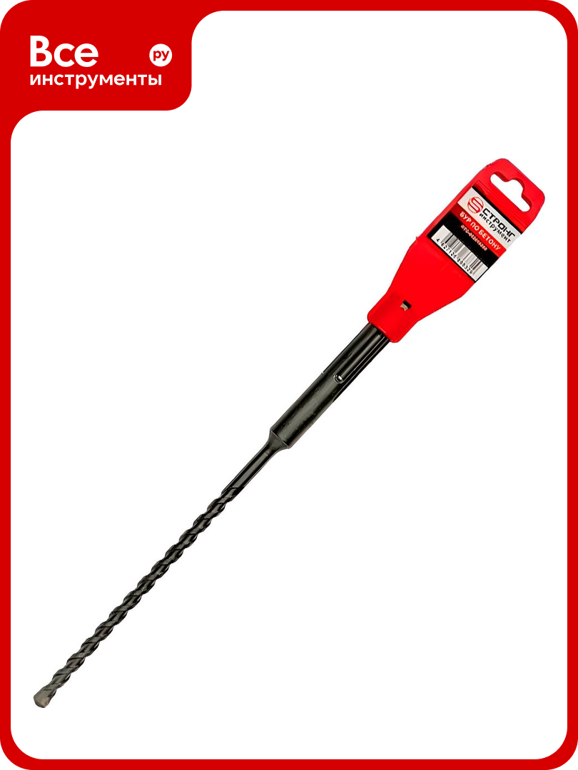 Бур SDS-max 18х400 мм, категории В Strong стс-012018400, Для использования в перфораторах с патроном sds-max