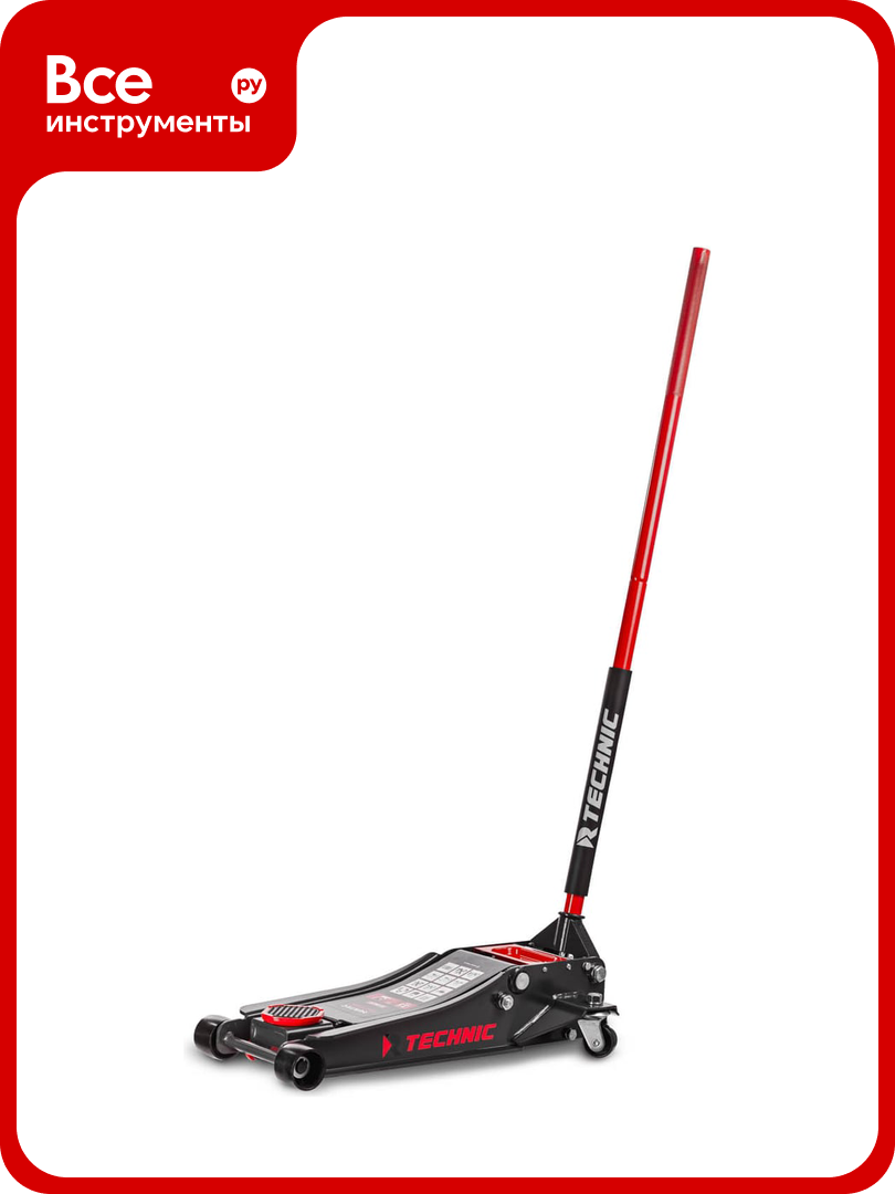 Домкрат подкатной RUNTEC низкого подхвата 3,5 т, м, усиленный, TECHNIC